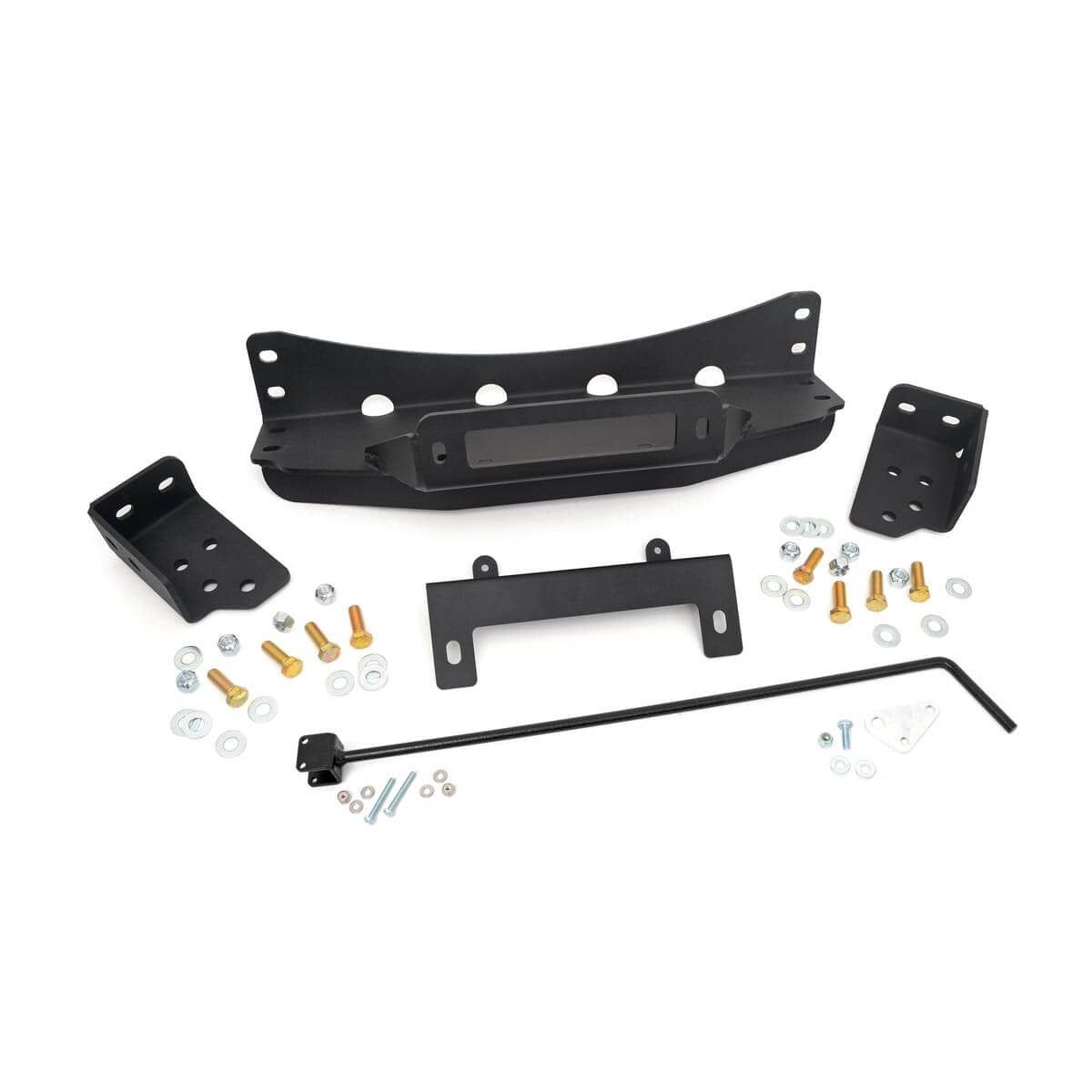 ROUGH COUNTRY Hidden Winch Mounting Plate | Chevy/GMC 1500 (07-13) | 1 ...