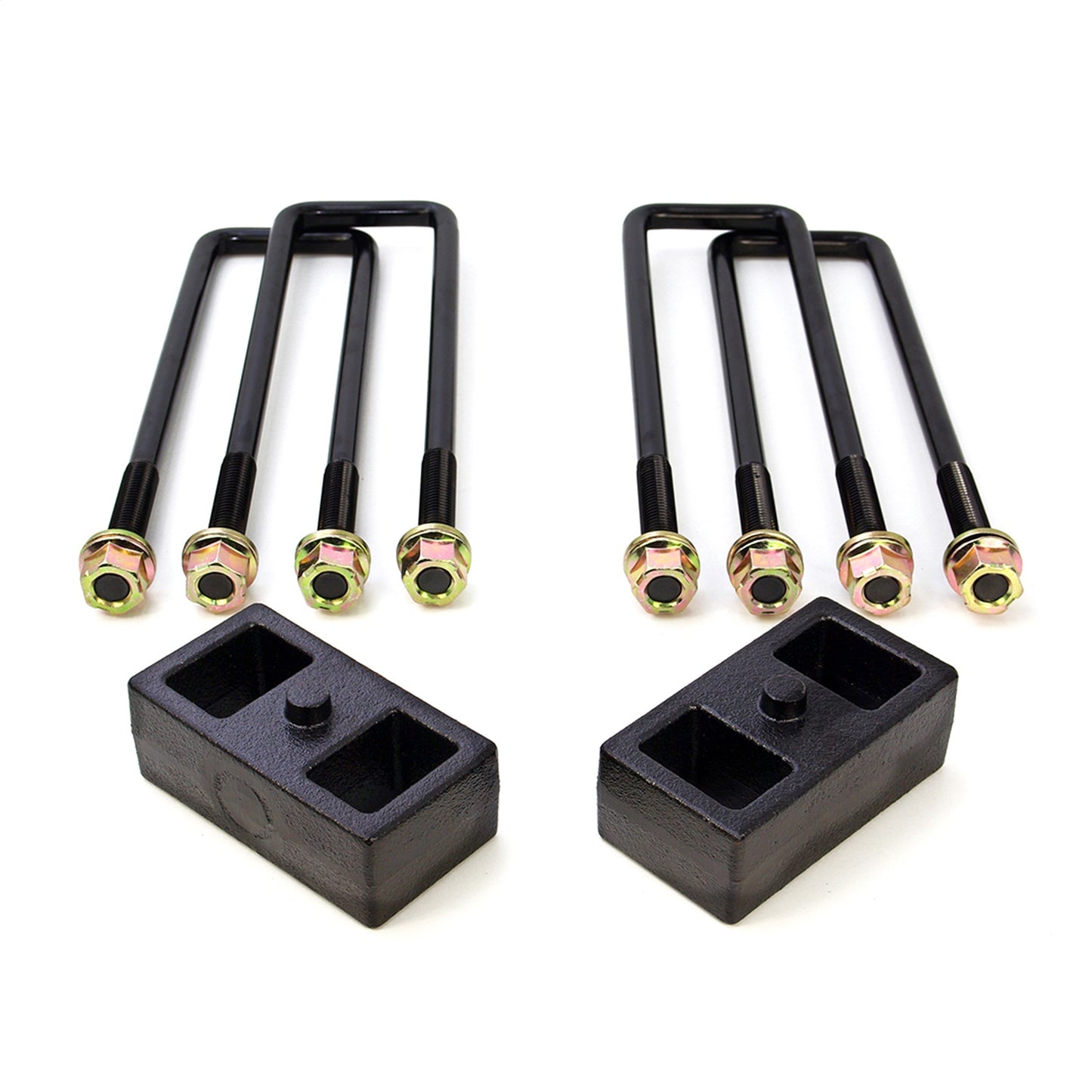 Readylift 2 Rear Block Kit For Use With Factory Top Overloads 2500 Gta Jeeps And Trucks 