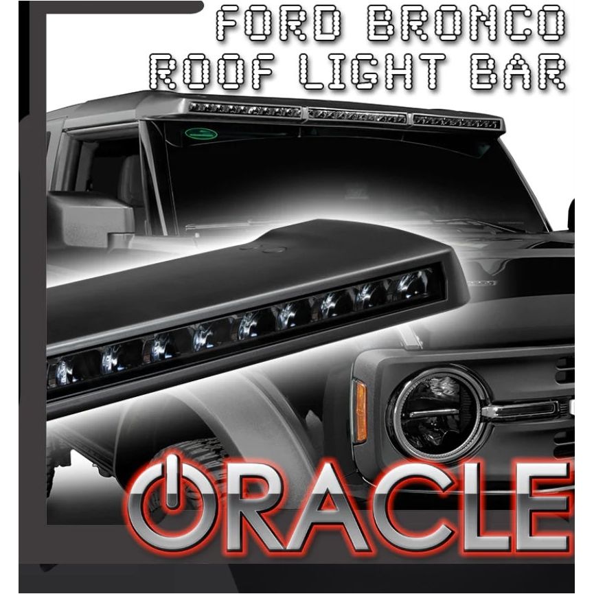 ORACLE Lighting Integrated Windshield Roof LED Light Bar System for ...